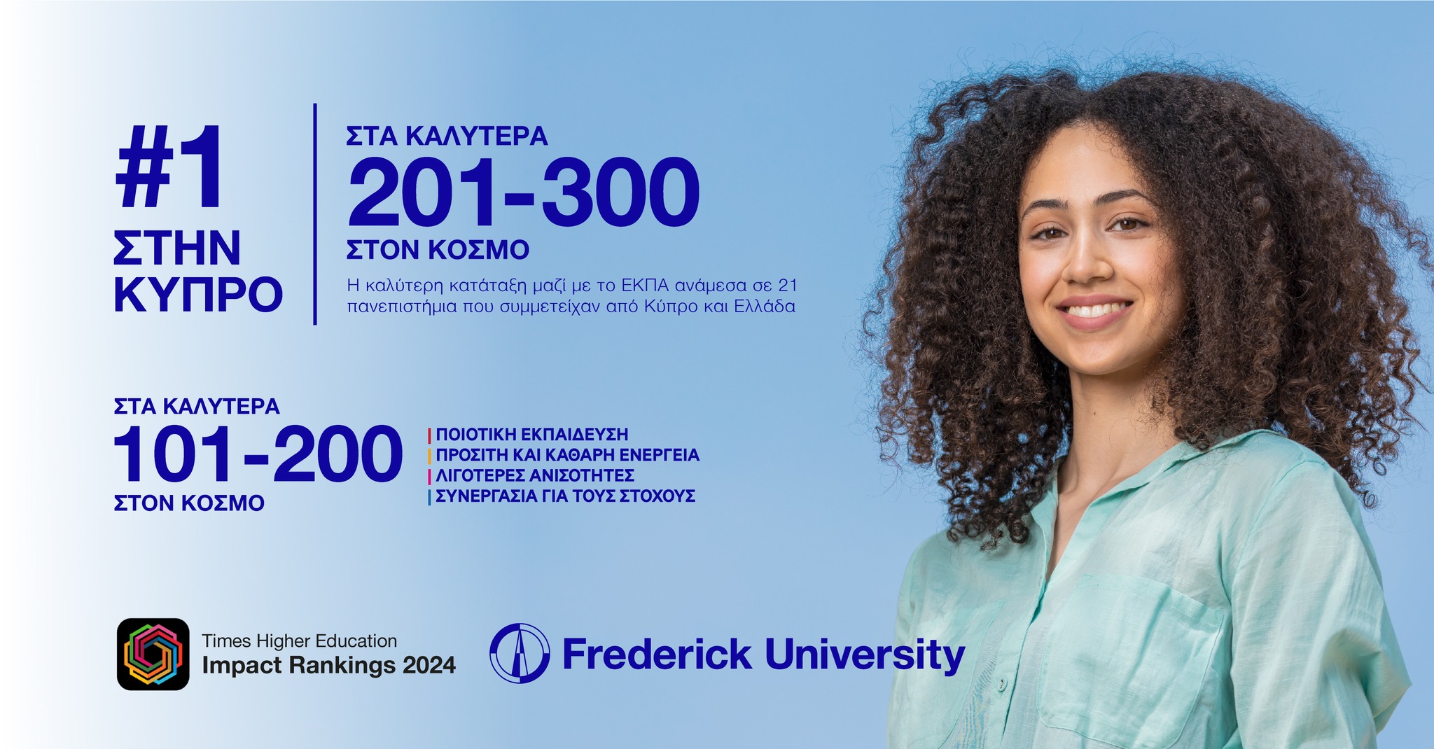 Frederick University: Ακόμη μια φορά το πανεπιστήμιο με την καλύτερη ...